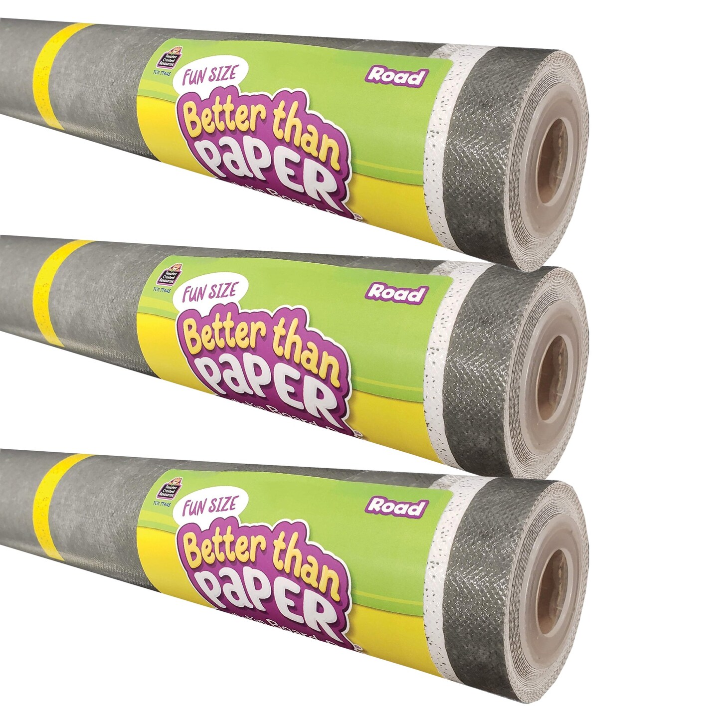 Fun Size Better Than Paper® Bulletin Board Roll, 18" x 12', Road, Pack ...