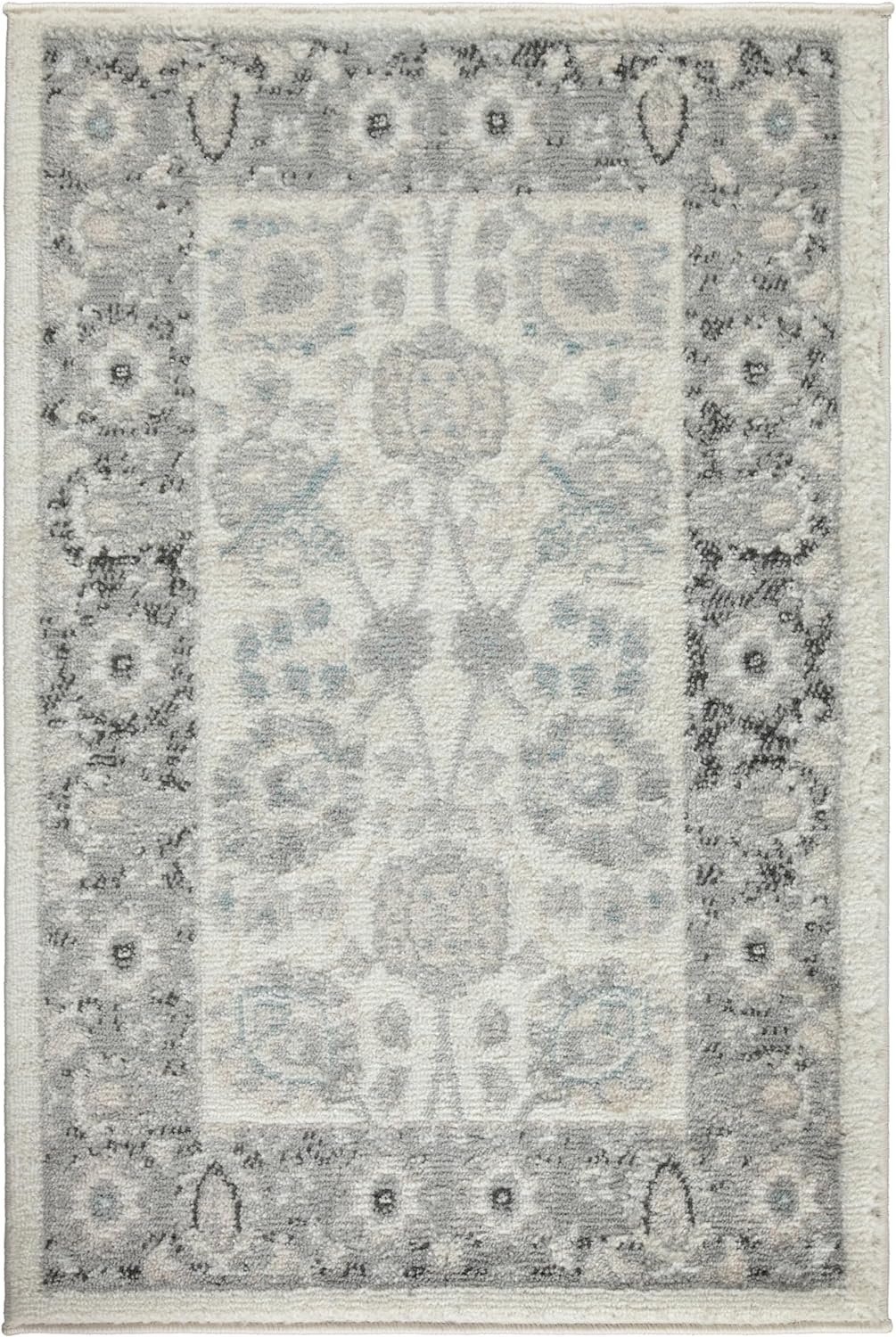 Gray Rectangular Contemporary Accent Rug - 2 Sizes | Michaels