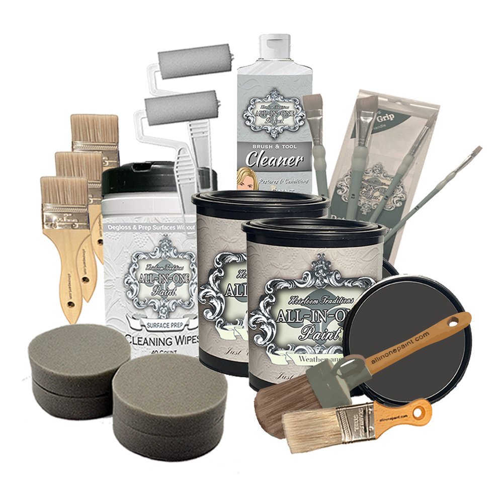 ALL-IN-ONE Paint, 2 Quart Deluxe Cabinet Paint Bundle and Kit | Michaels