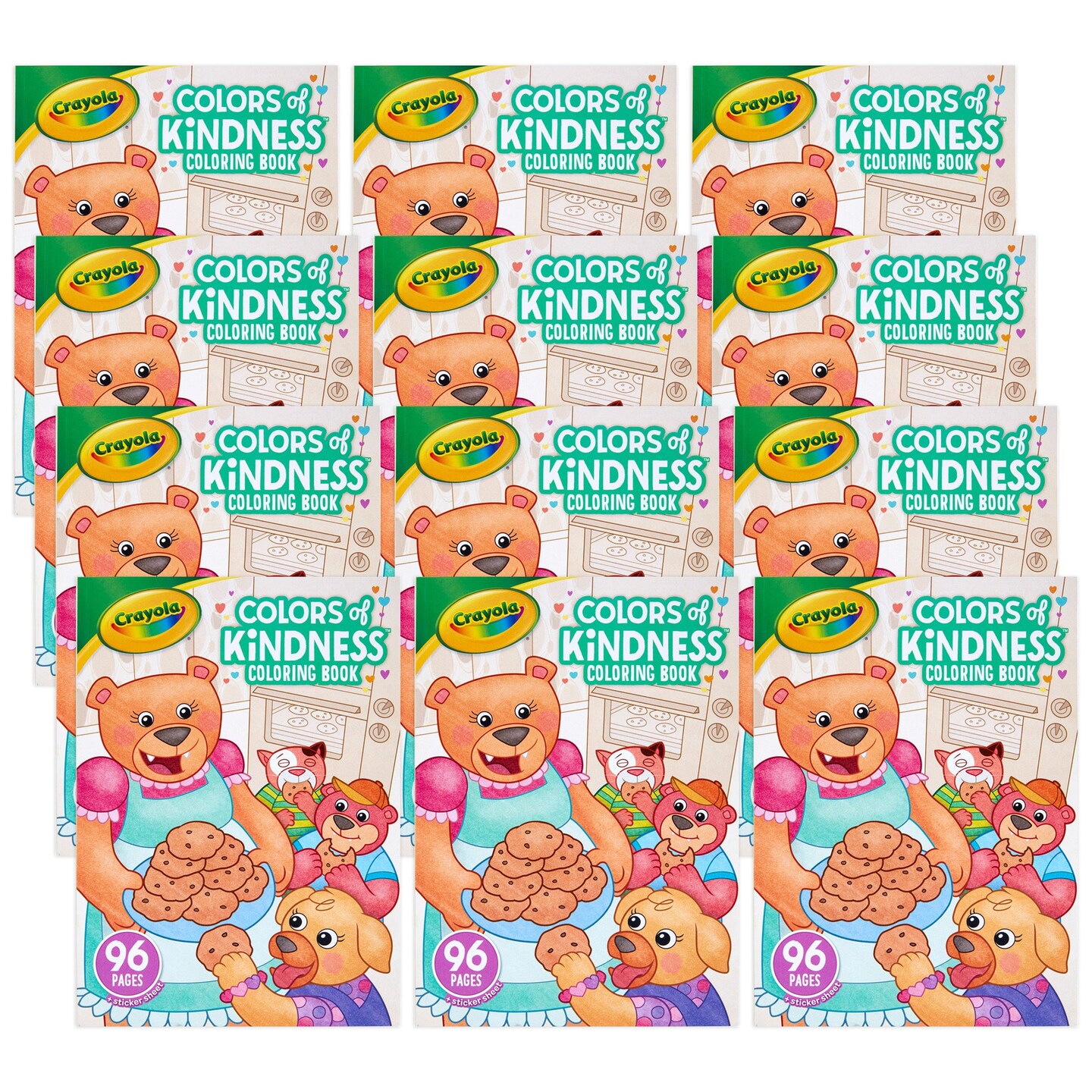 Colors of Kindness Coloring Book, 96 Pages, Pack of 12 | Michaels