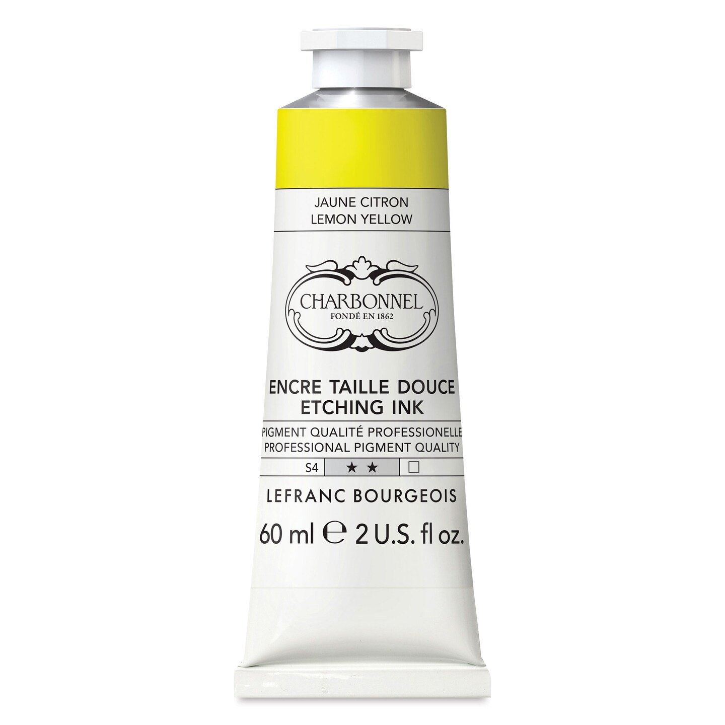Charbonnel Etching Ink - Lemon Yellow, 60 ml | Michaels