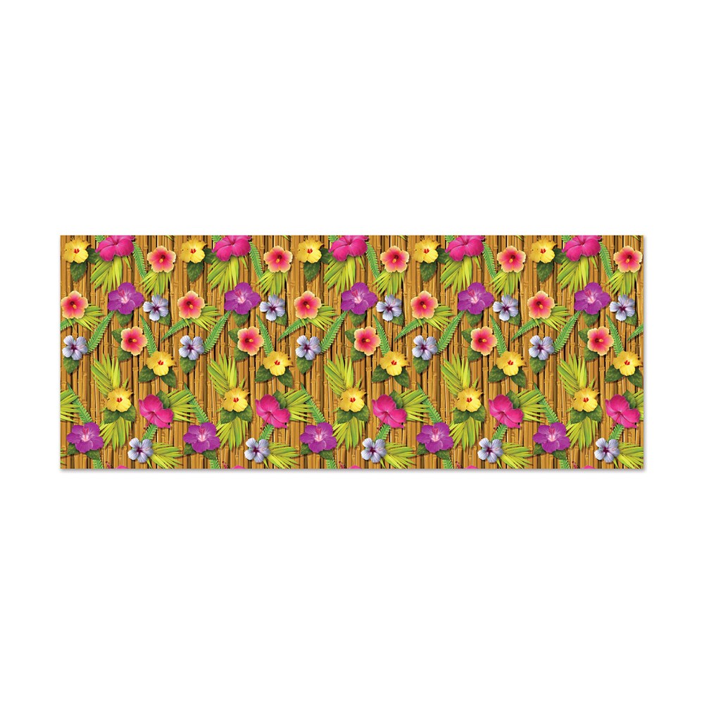 Beistle Party Decoration Accessory Luau Backdrop Insta Theme 4 X 30 ...
