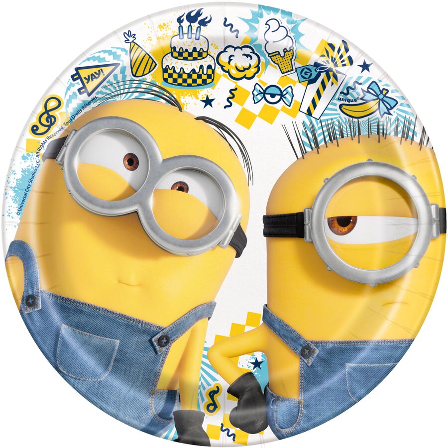 Minions 2 Round 7" Dessert Plates, 8ct | Michaels