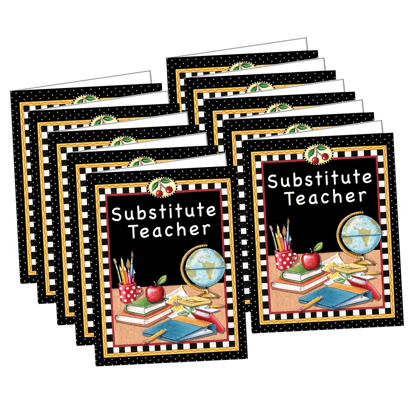 Mary Engelbreit Substitute Teacher Pocket Folder, Pack of 10 | Michaels