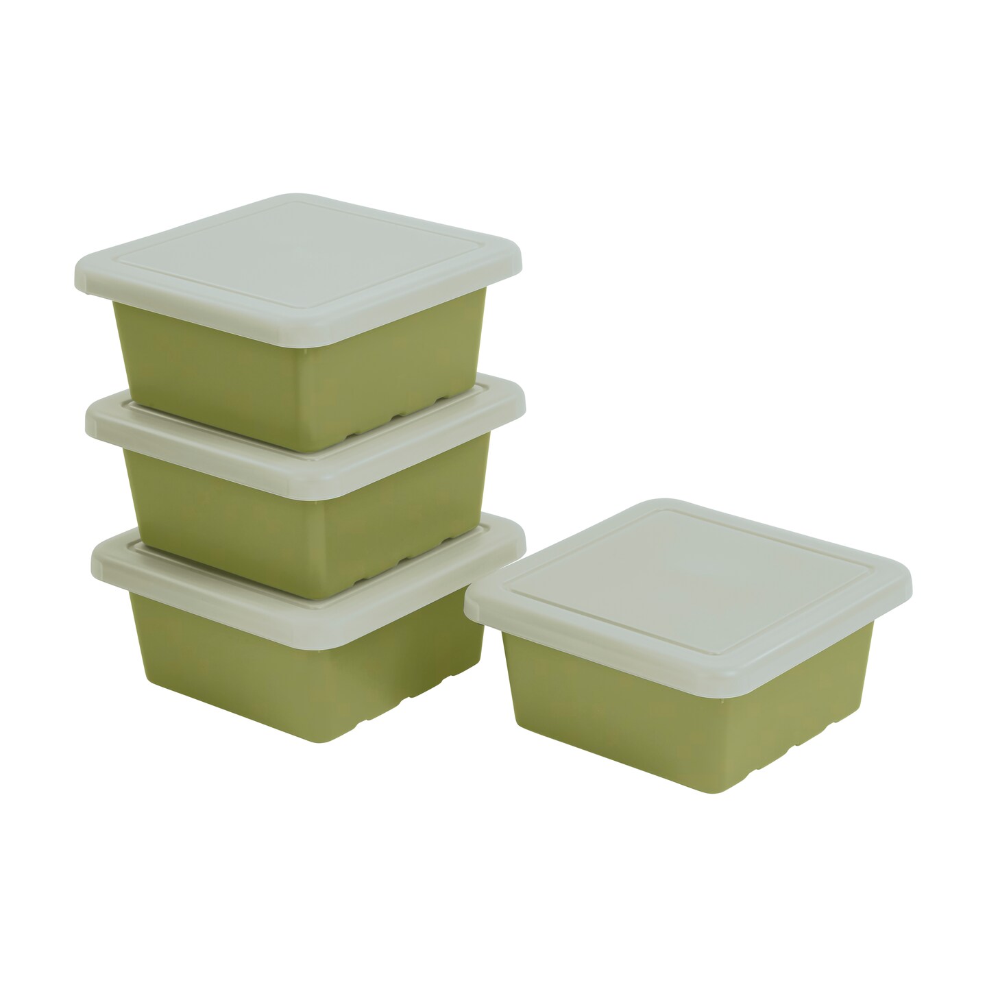 Square Bin with Lid, Storage Containers, 4-Pack | Michaels