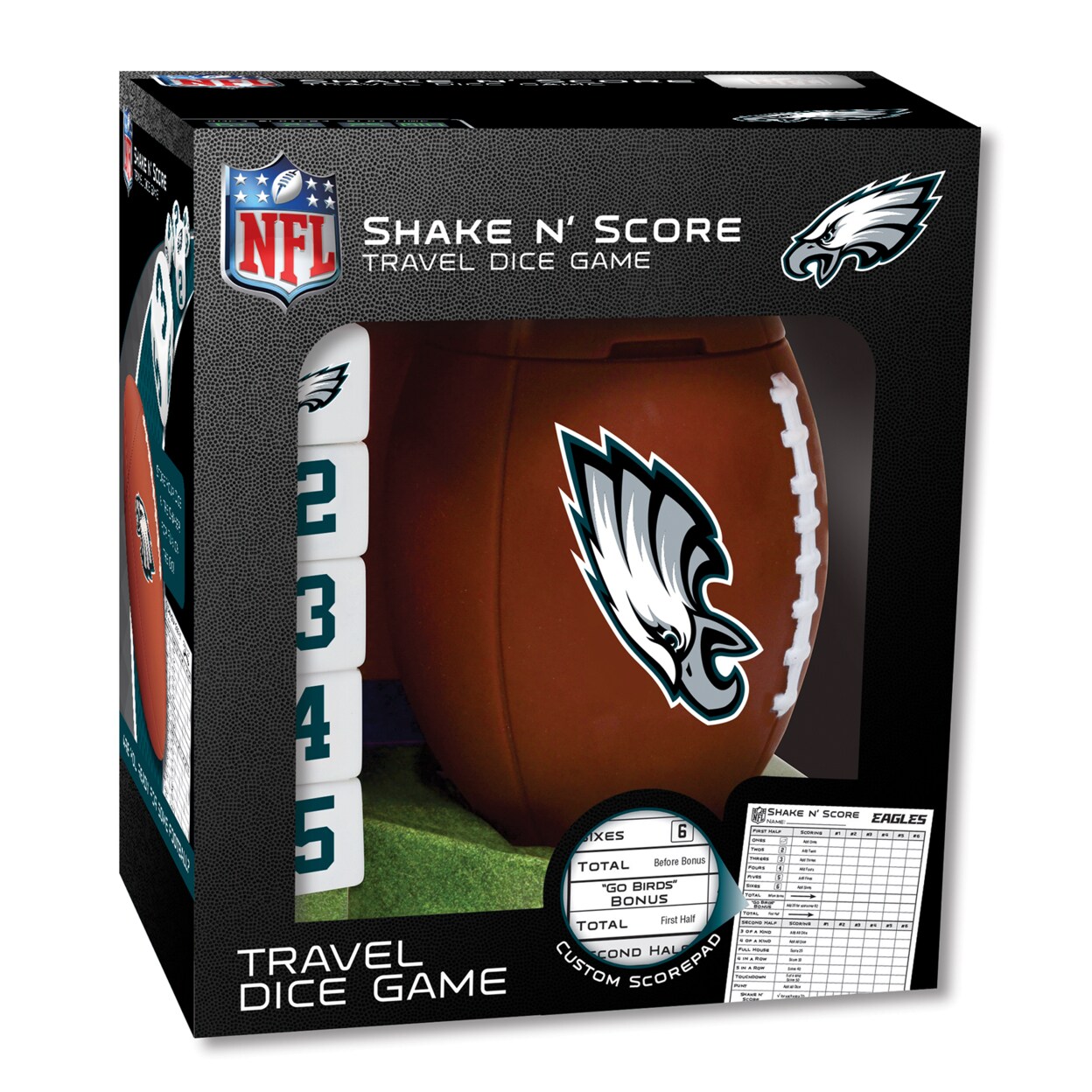 Masterpieces Officially Licensed NFL Philadelphia Eagles Shake N' Score ...