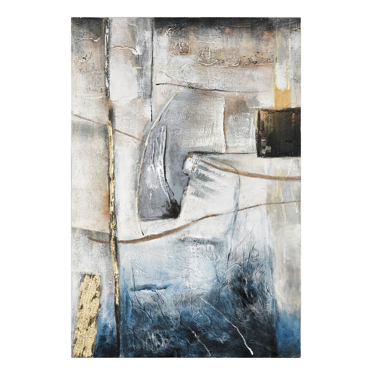 Industrial abstract art store