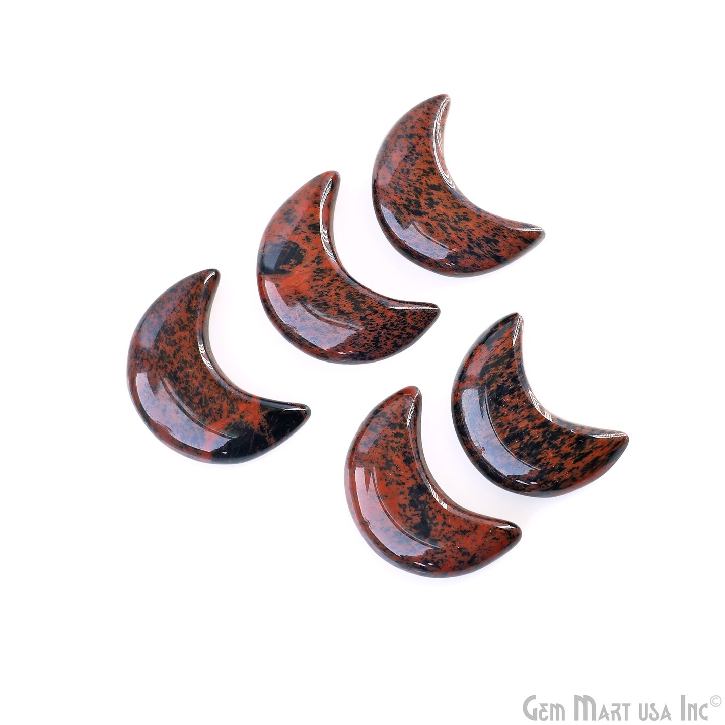 Crescent Moon Gemstone, Natural Gemstone Moon Shape, Mini Moon Gem ...