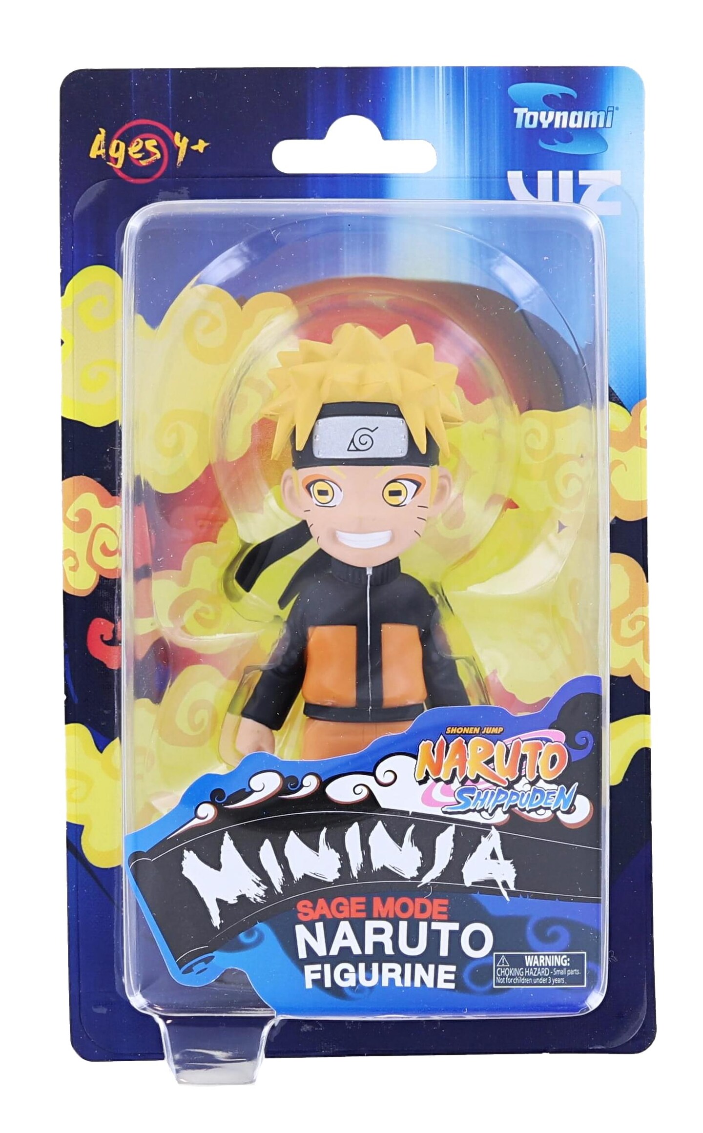 Naruto Shippuden Mininja 4 Inch Figurine Series 2 | Sage Mode Naruto ...