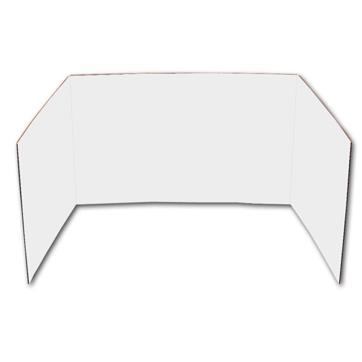Corrugated Privacy Shield, 18" x 48", White, Pack of 24 | Michaels