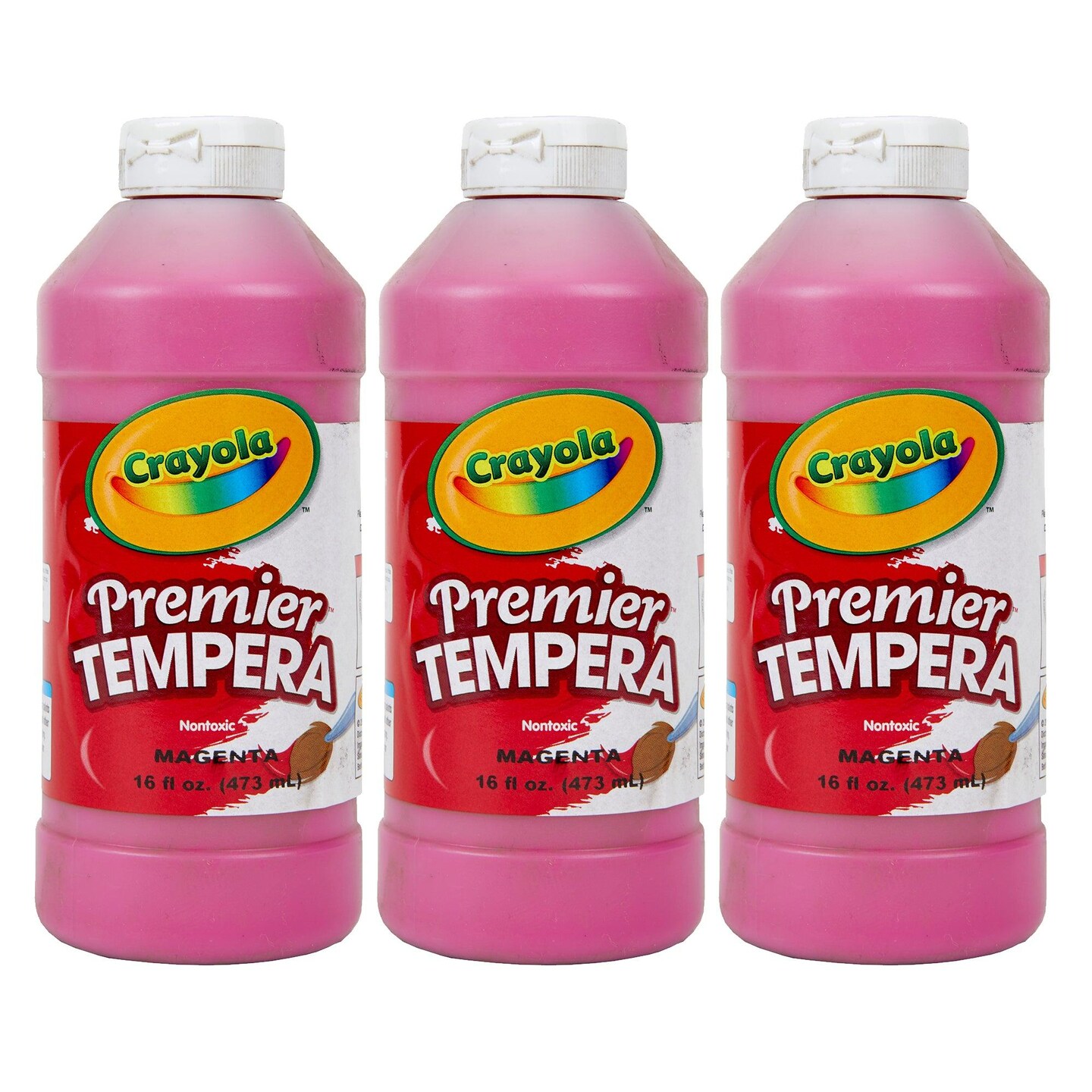 Premier Tempera Paint, 16 oz, Magenta, Pack of 3 | Michaels