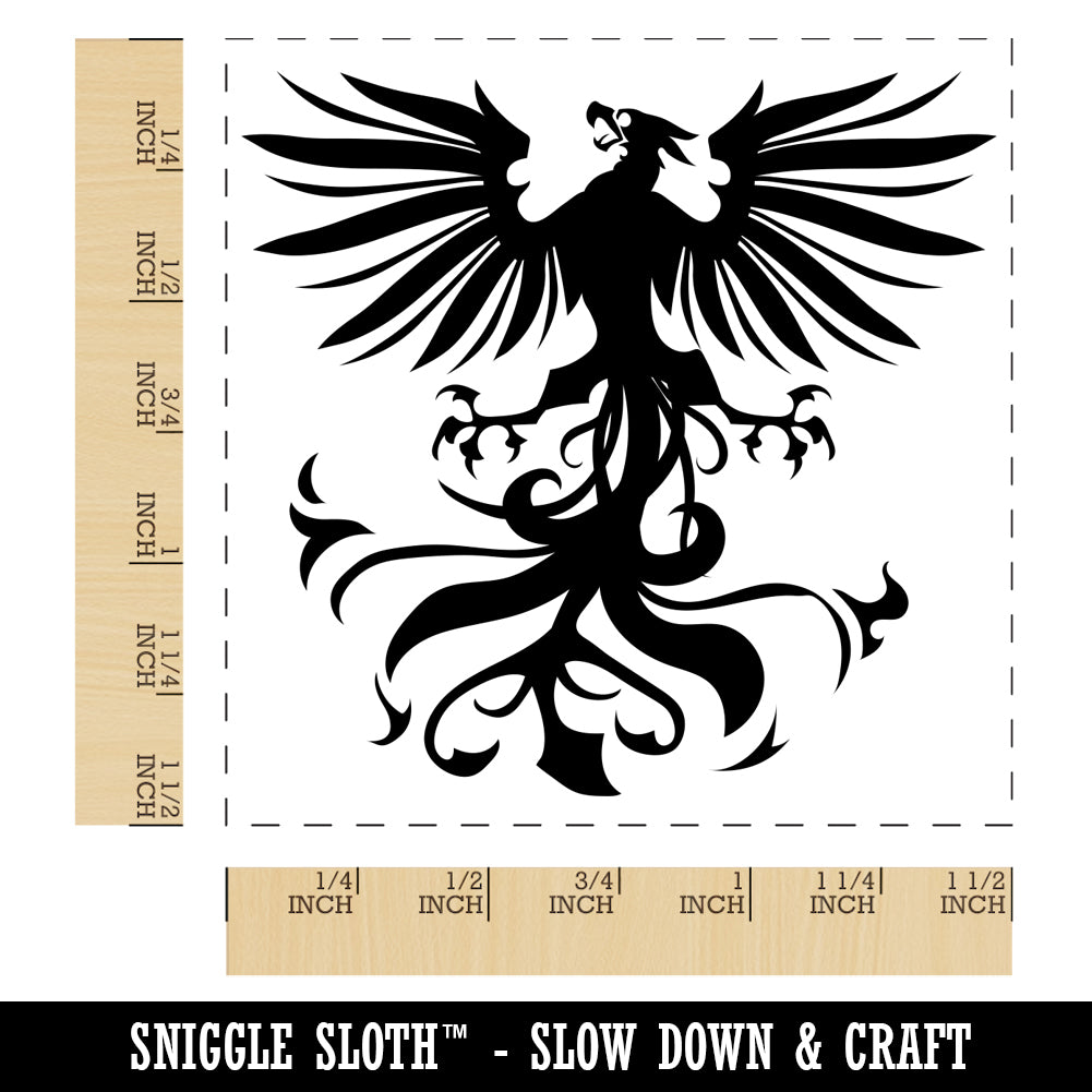 Regal Heraldic Phoenix Self-Inking Rubber Stamp Ink Stamper | Michaels