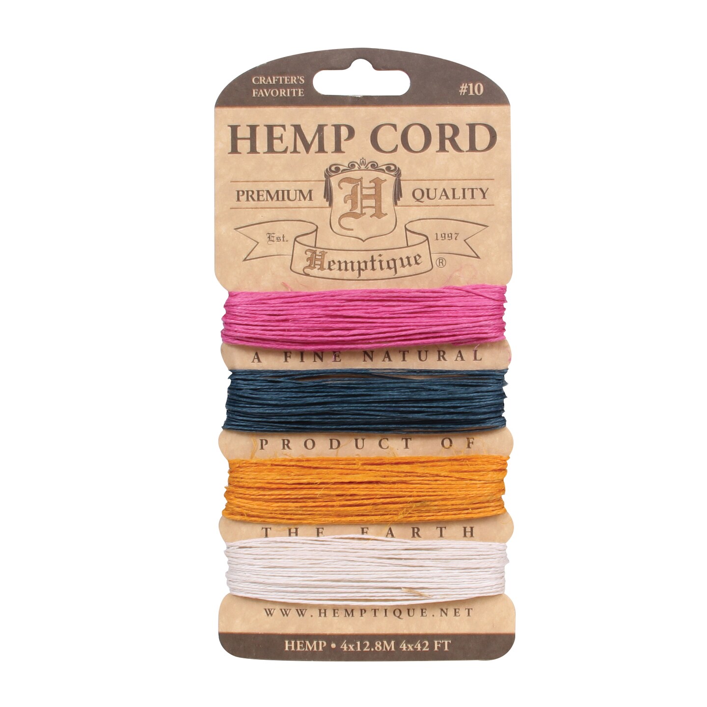 Hemptique Hemp Cord Set, 10 lb., Spring | Michaels