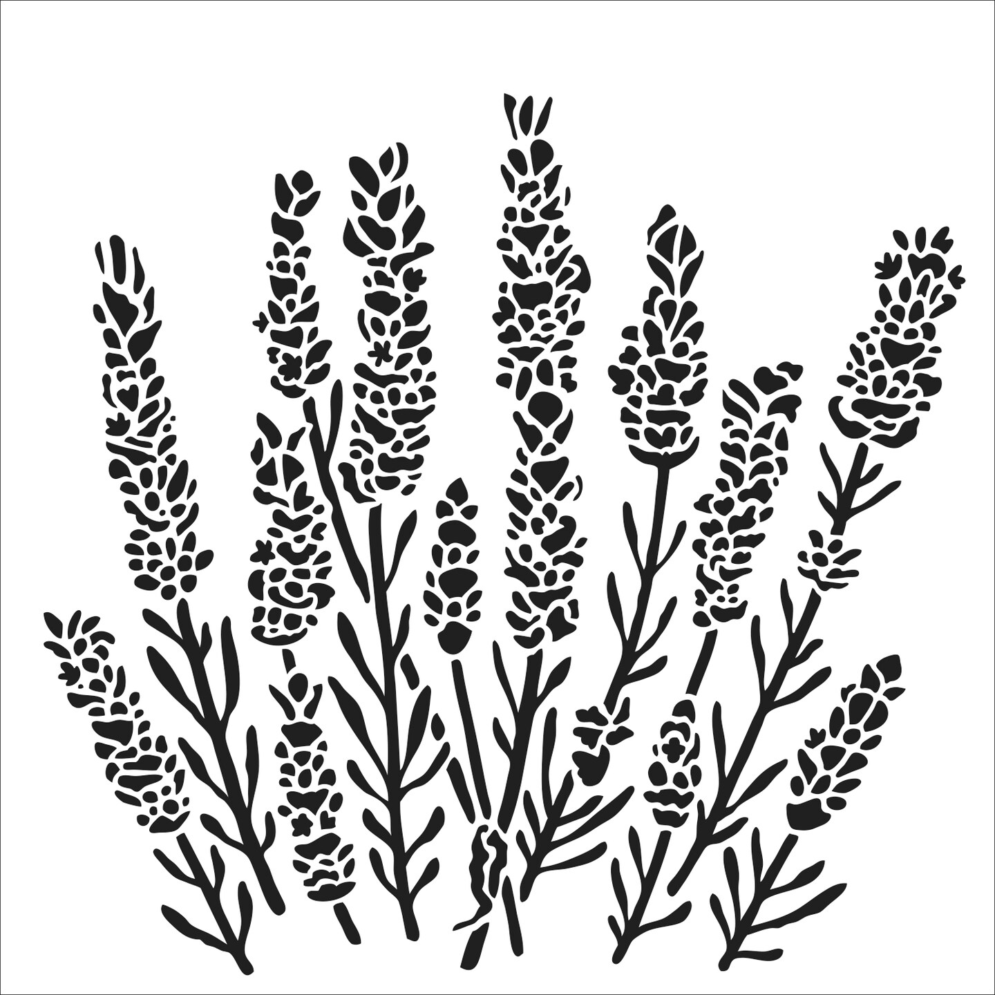 The Crafter's Workshop Stencil, 12" x 12", Lavender | Michaels
