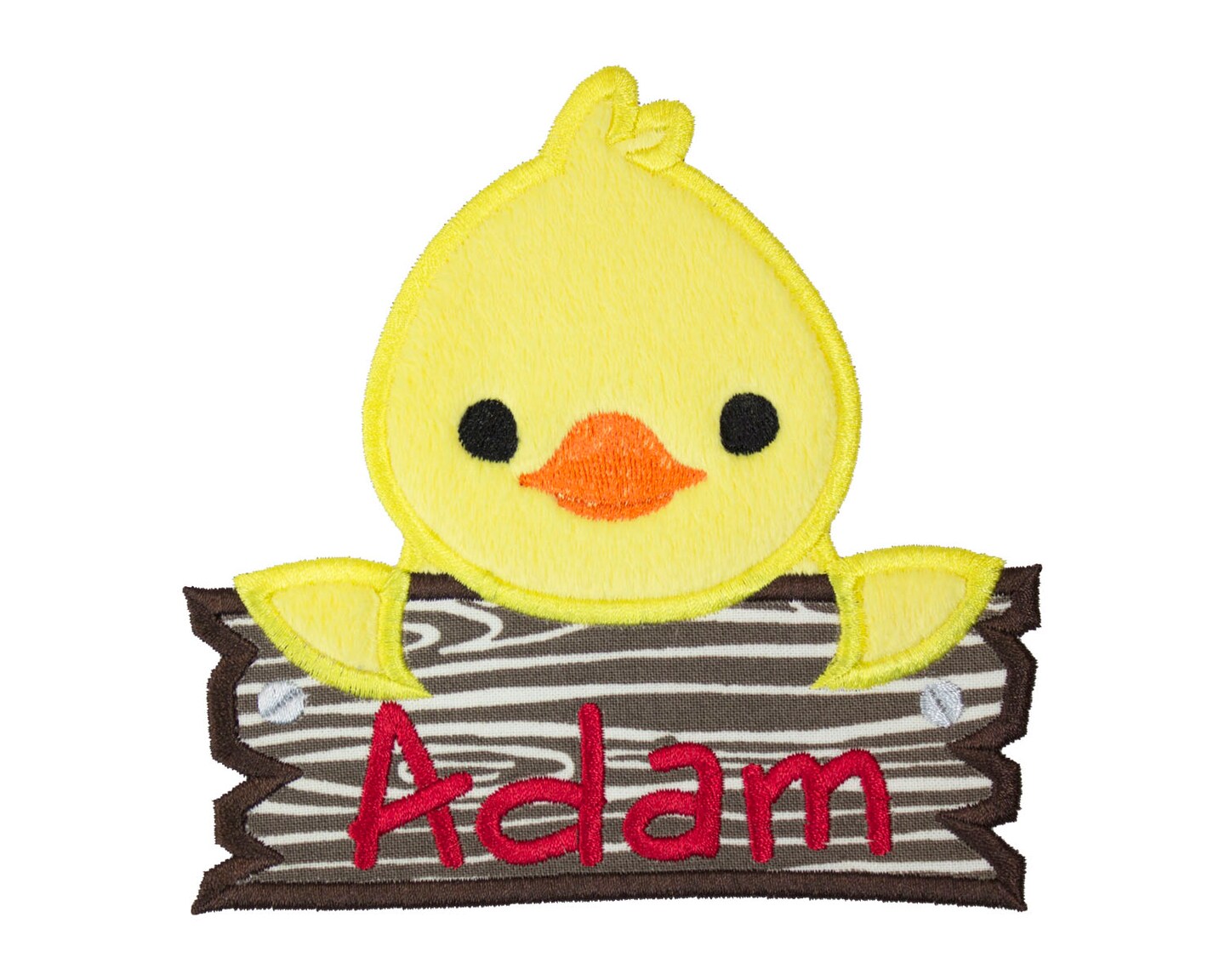 Farm Duck Peeker with Barn Sign Personalized Name Patch | MakerPlace by ...