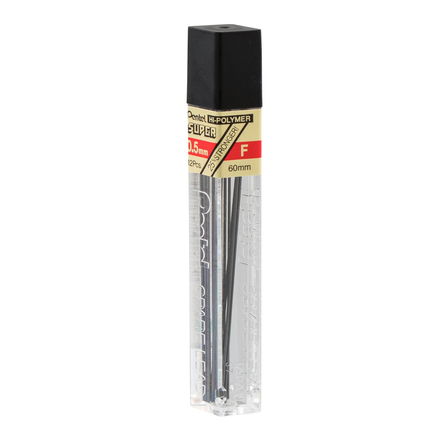 Pentel Super Hi-Polymer Lead Tube Refill, .5mm, F | Michaels
