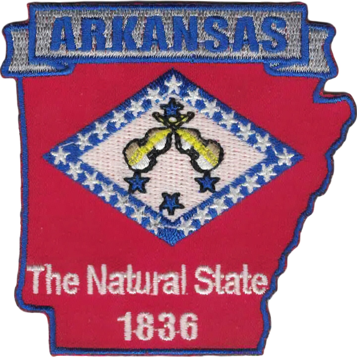 Arkansas State Map Patch 3" | Michaels