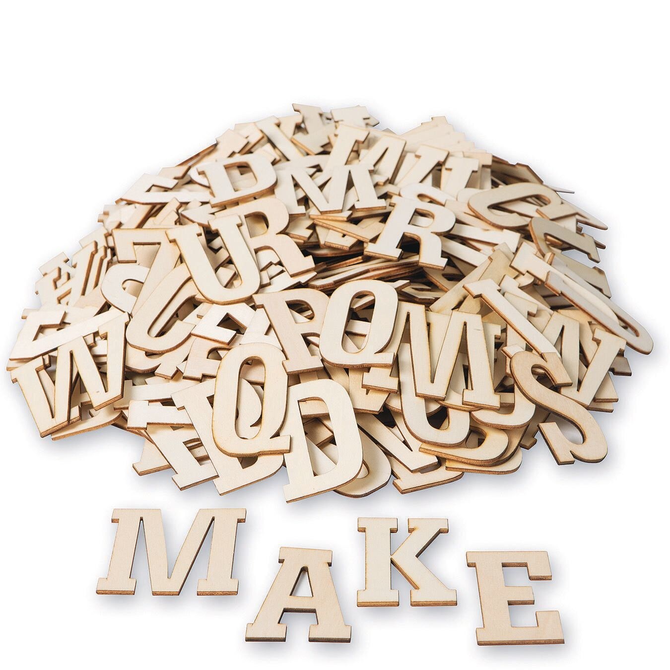 3” Wood Craft Letters (Pack of 300) | Michaels