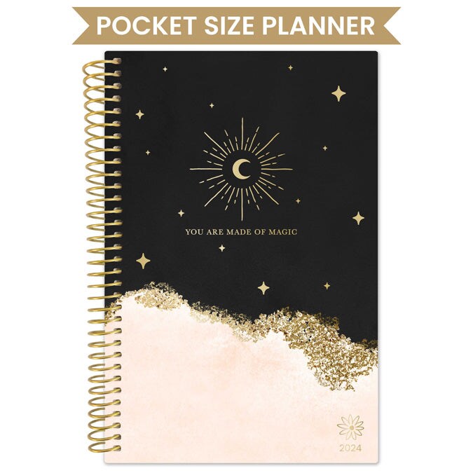bloom daily planners 2024 Soft Cover Planner, 4" x 6", Celestial | Michaels