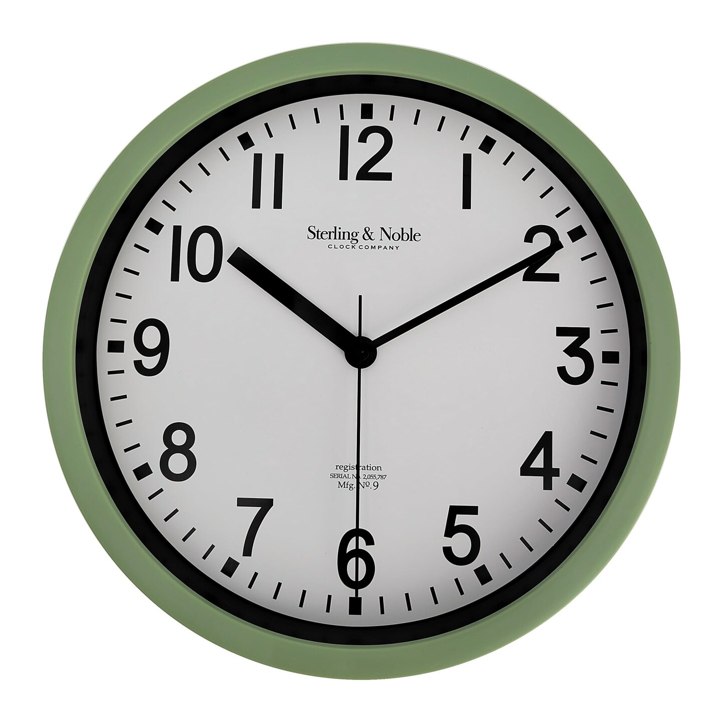 Mainstays Basic Indoor 8.78" Sage Analog Round Modern Wall Clock | Michaels