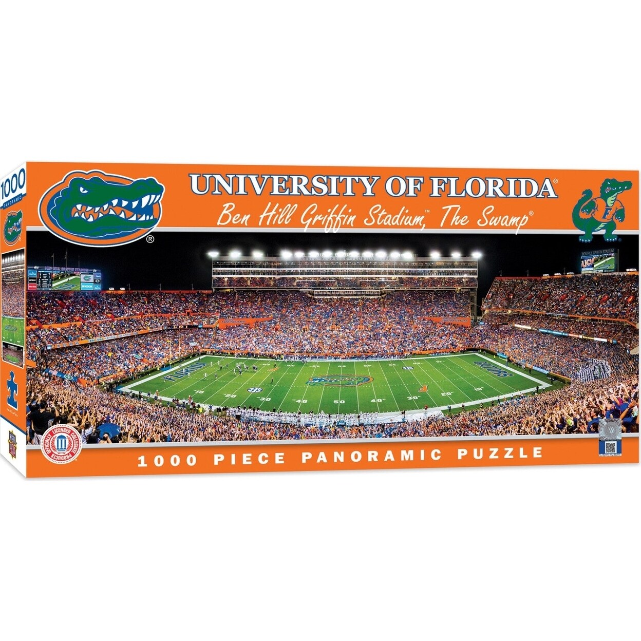 Florida Gators 1000 Piece Panoramic Jigsaw Puzzle University Of Florida ...