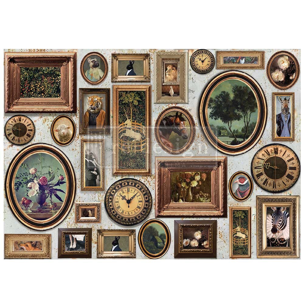 Prima Re-Design A1 Decoupage Fiber-Fancy Friends | Michaels