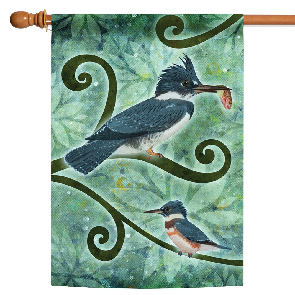 Kingfisher Decorative Bird Flag | Michaels