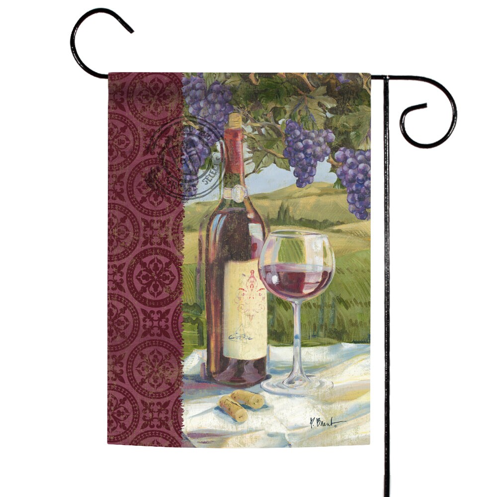 Vino Decorative Wine Flag | Michaels