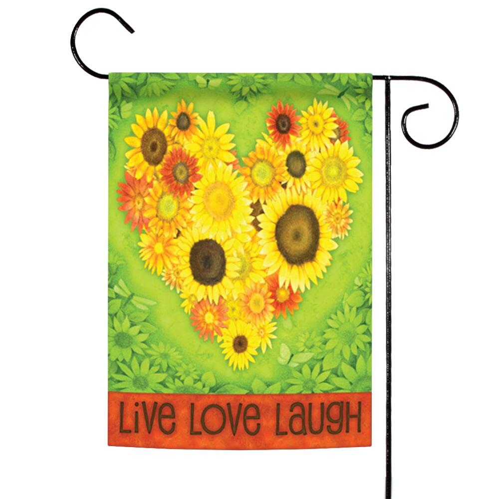 Sunflower Heart Decorative Summer Flag, Size: 12 in x 18 in | Michaels