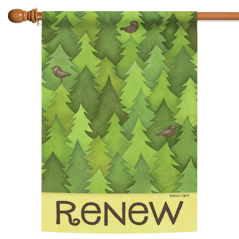 Forest Renew Decorative Renew Flag | Michaels