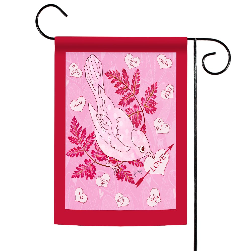 Love Bird Decorative Valentine Flag Michaels
