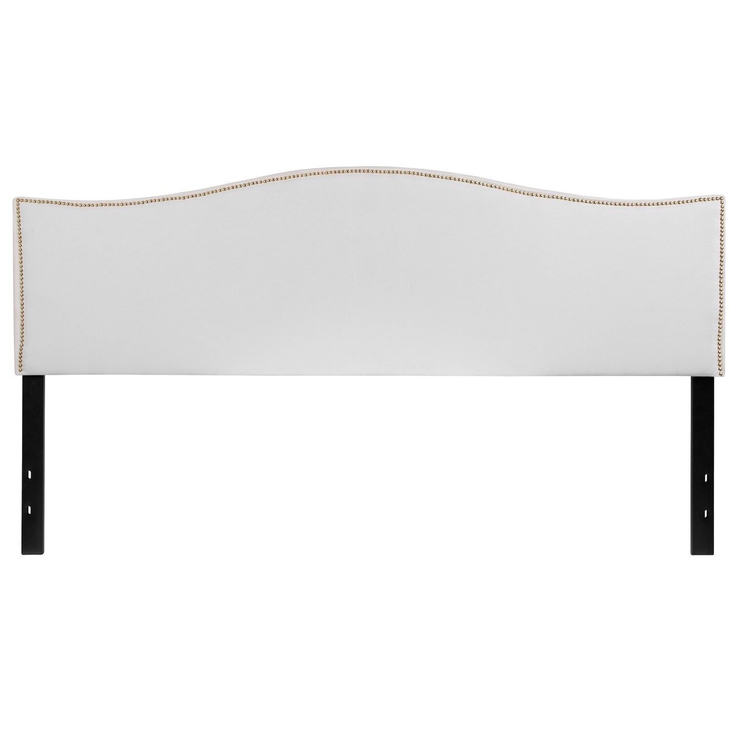 Emma and Oliver Arched Headboard with Accent Nail Trim | Michaels