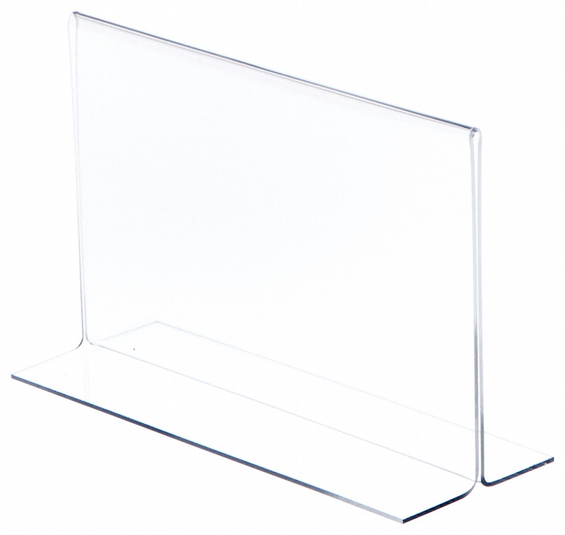 Plymor Clear Acrylic Sign Display / Literature Holder (Bottom-Load), 8. ...