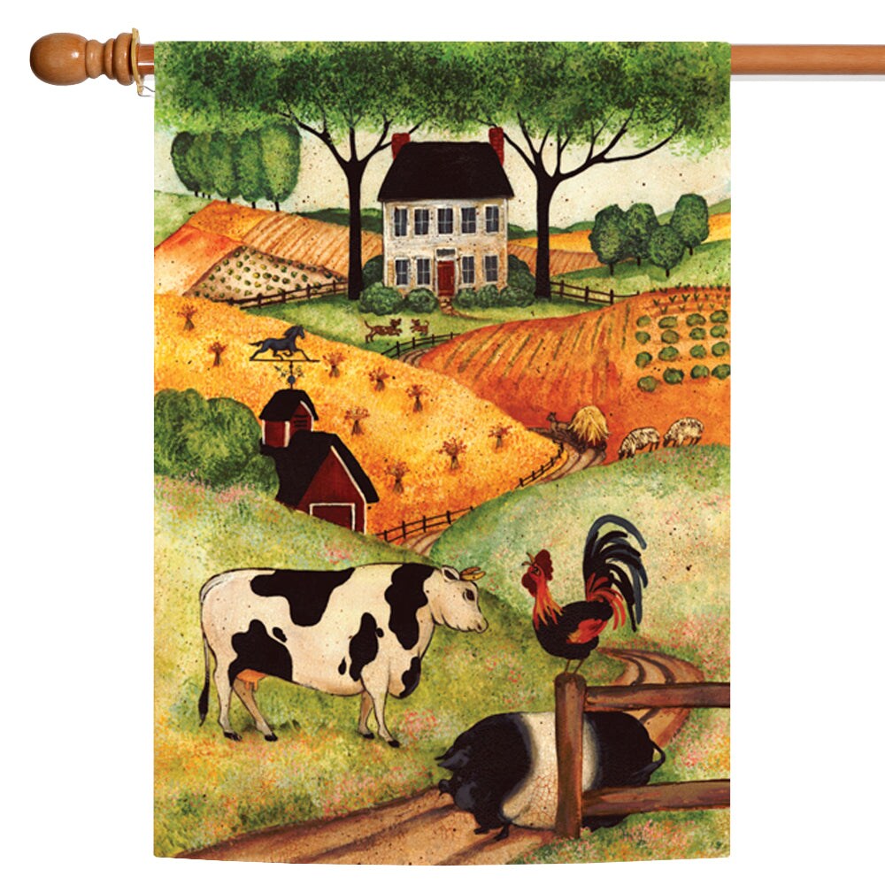 Farm Gathering Decorative Farm Flag | Michaels