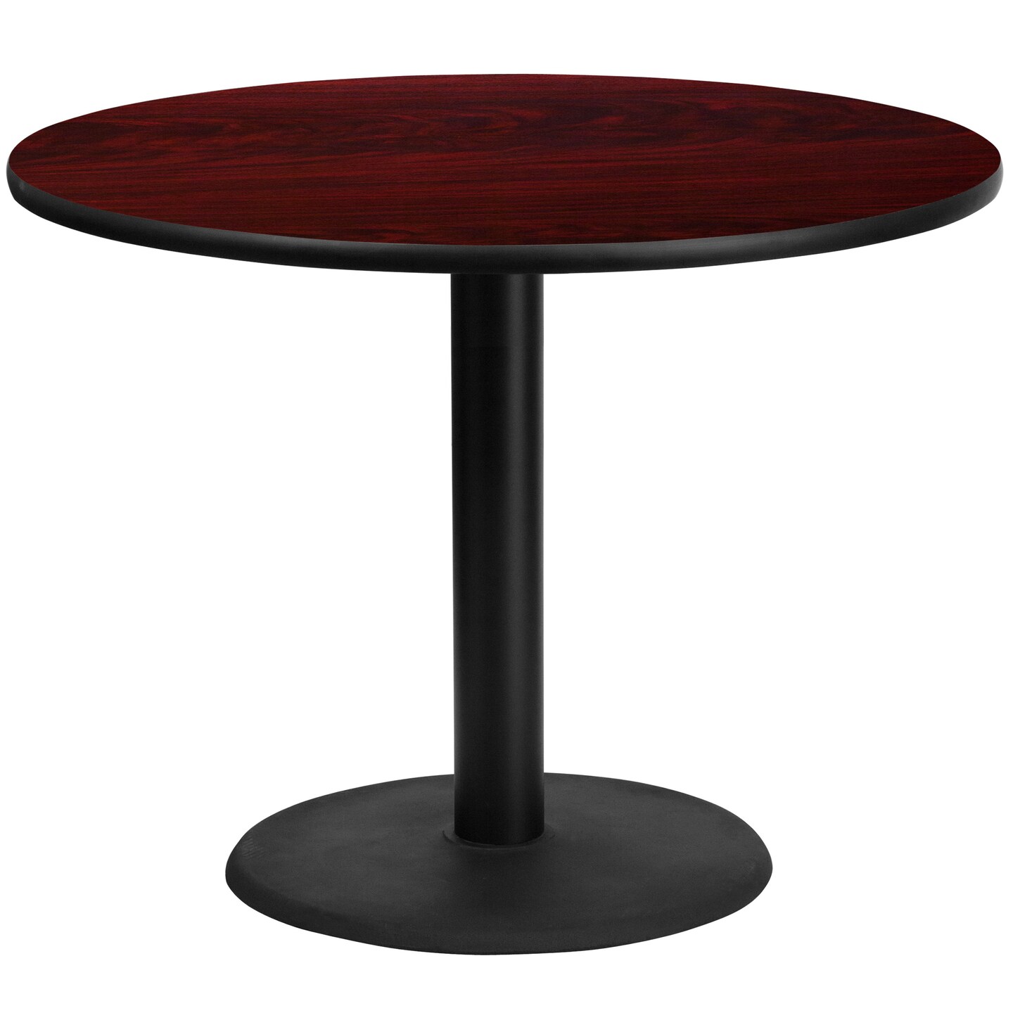 Emma and Oliver 42" Round Laminate Table Top with 24" Round Table ...