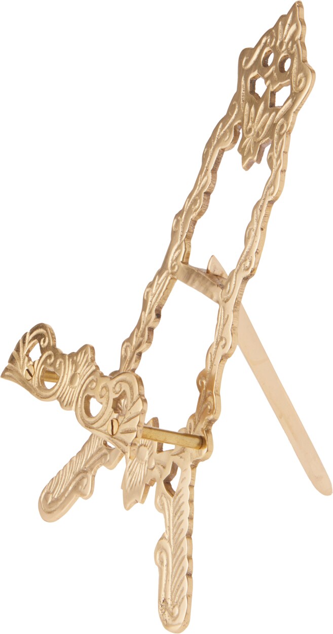 Bard's Ornate Brass Easel, 10" H x 5" W x 5.5" D | Michaels
