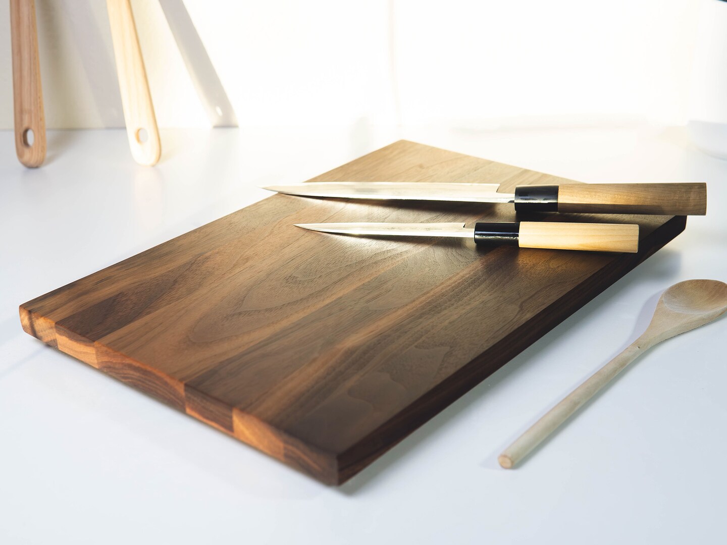 Black Walnut Cutting Board | Edge Grain | 0.75 Inch Thick x 10 x 15 ...