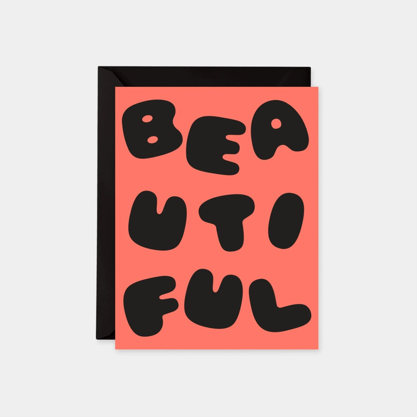 Beautiful Puffy Typography Card Red Michaels