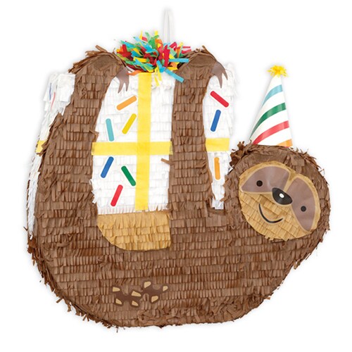 Sloth Shaped Drum Pinata | Michaels