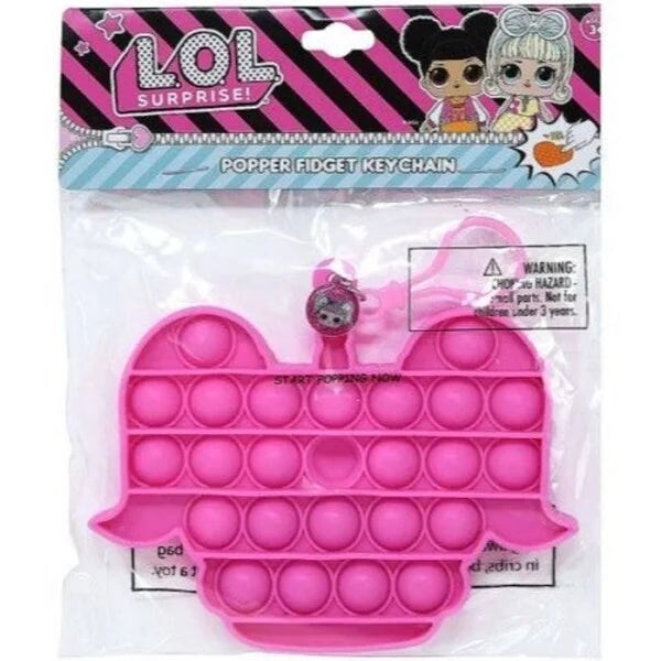 UPD Inc. L.O.L. Popper Fidget Keychain PINK | Michaels