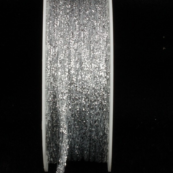 The Ribbon People Silver Metalized Fine Angel's Hair Cording Craft ...