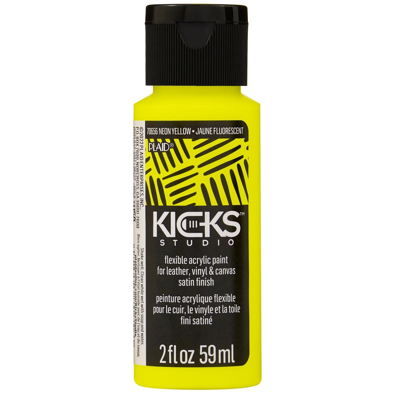 Plaid Kicks Studio Neon Shoe Acrylic Paint 2oz | Michaels