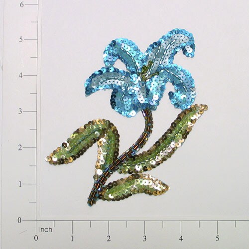 Daylily Sequin Applique/Patch | Michaels