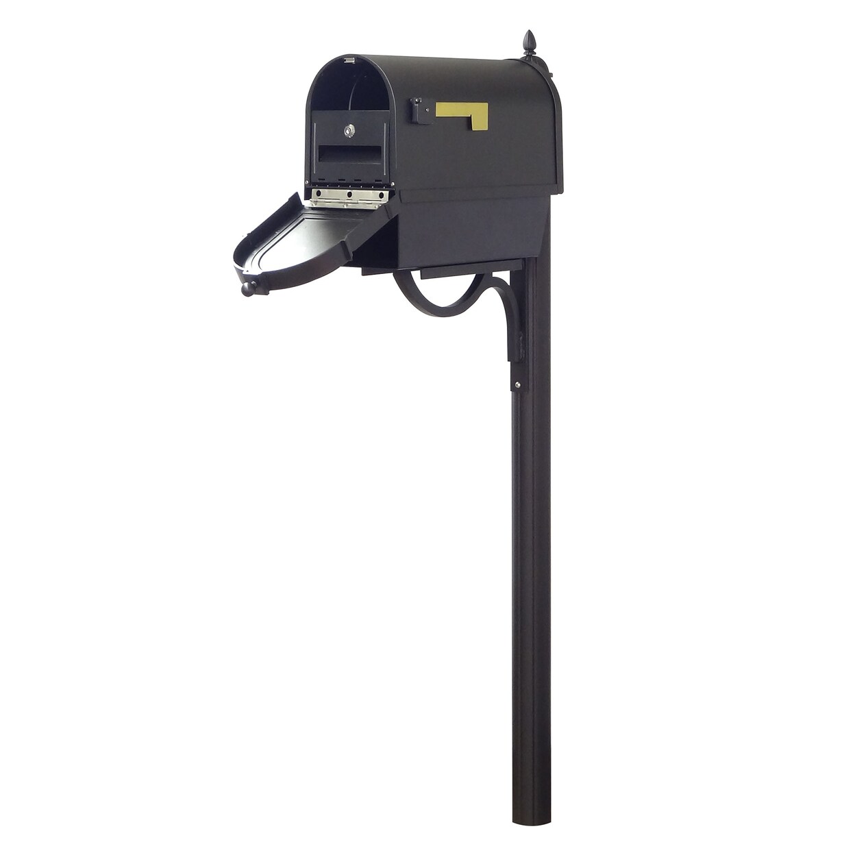 Special Lite Products Berkshire Curbside Mailbox with Newspaper Tube ...