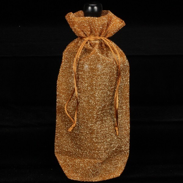 The Ribbon People Pack of 6 "Gold Fuzz" Bottle Tie Close Copper Gold ...