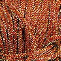 The Ribbon People Red and Gold Braided Link Craft Cord 0.25" x 55 Yards ...