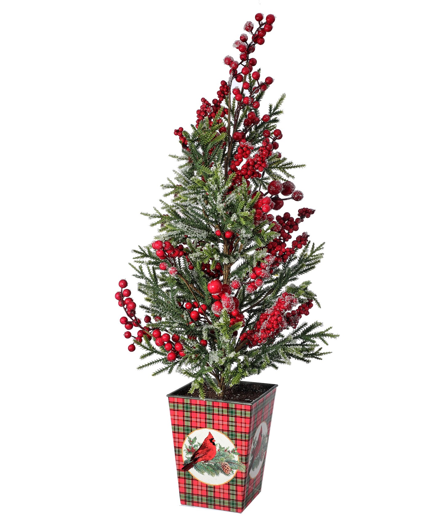 Berry Spruce Frosted Tree