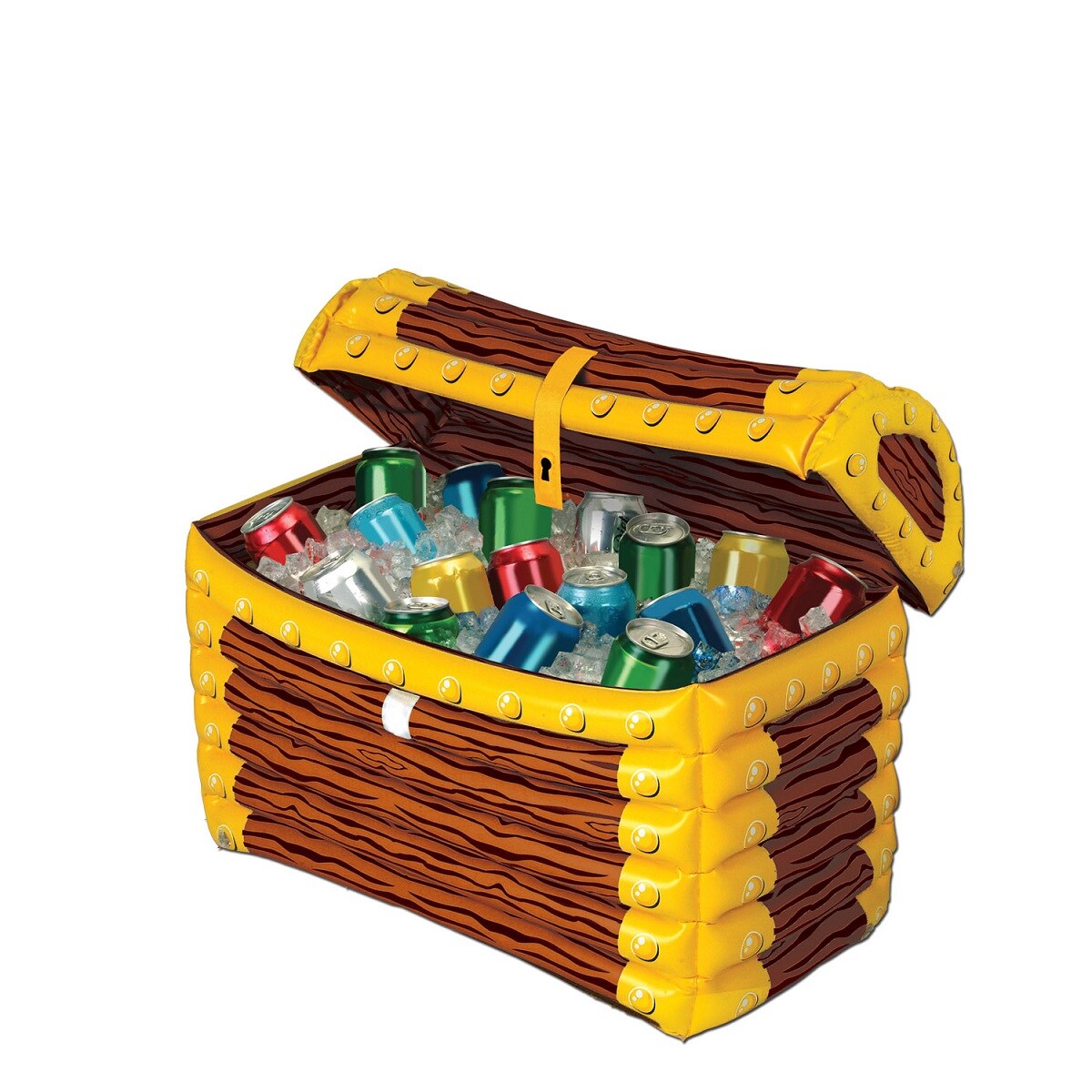 Party Central Inflatable Pirate Treasure Chest Cooler - 24" | Michaels