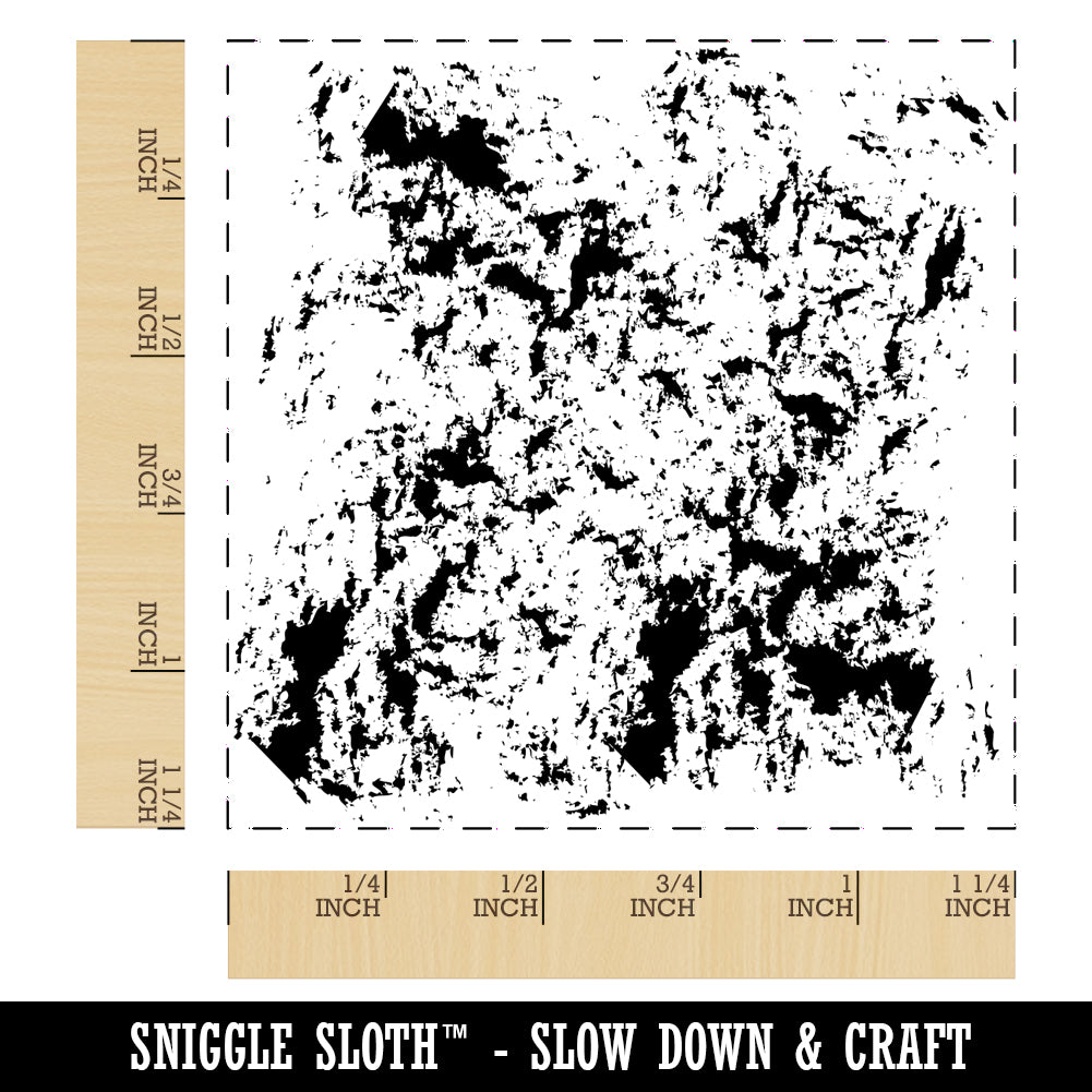 Distressed Splatter Background Square Rubber Stamp for Stamping ...