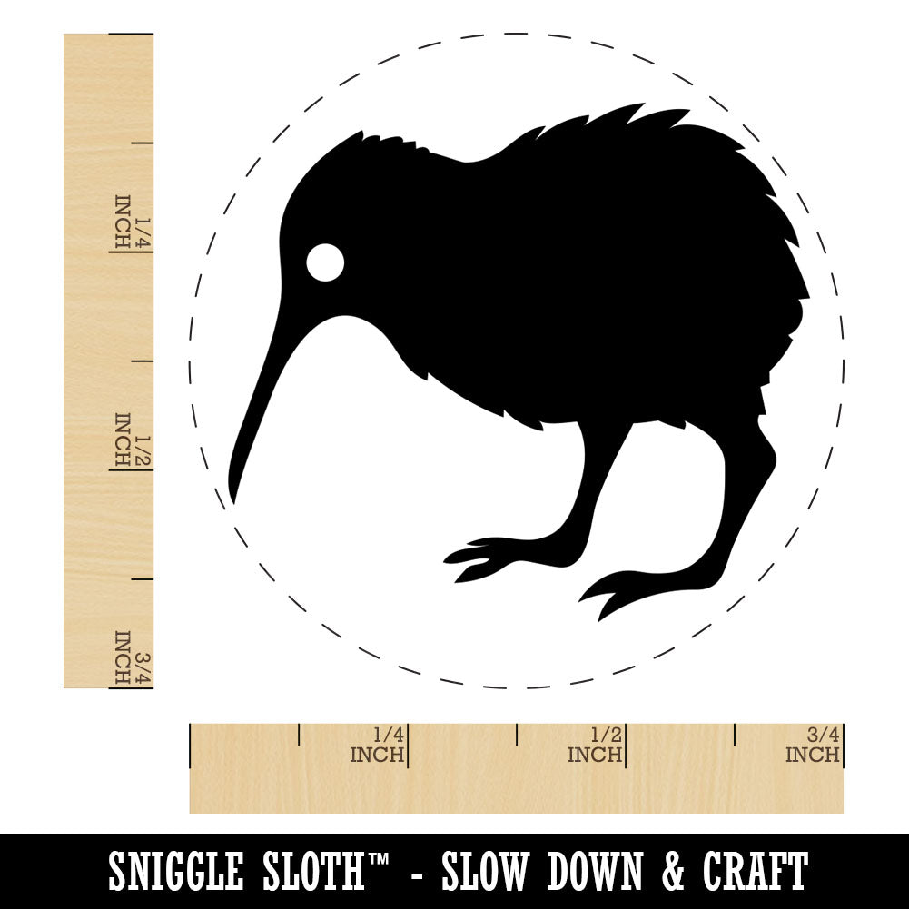 New Zealand Kiwi Bird Rubber Stamp for Stamping Crafting Planners ...